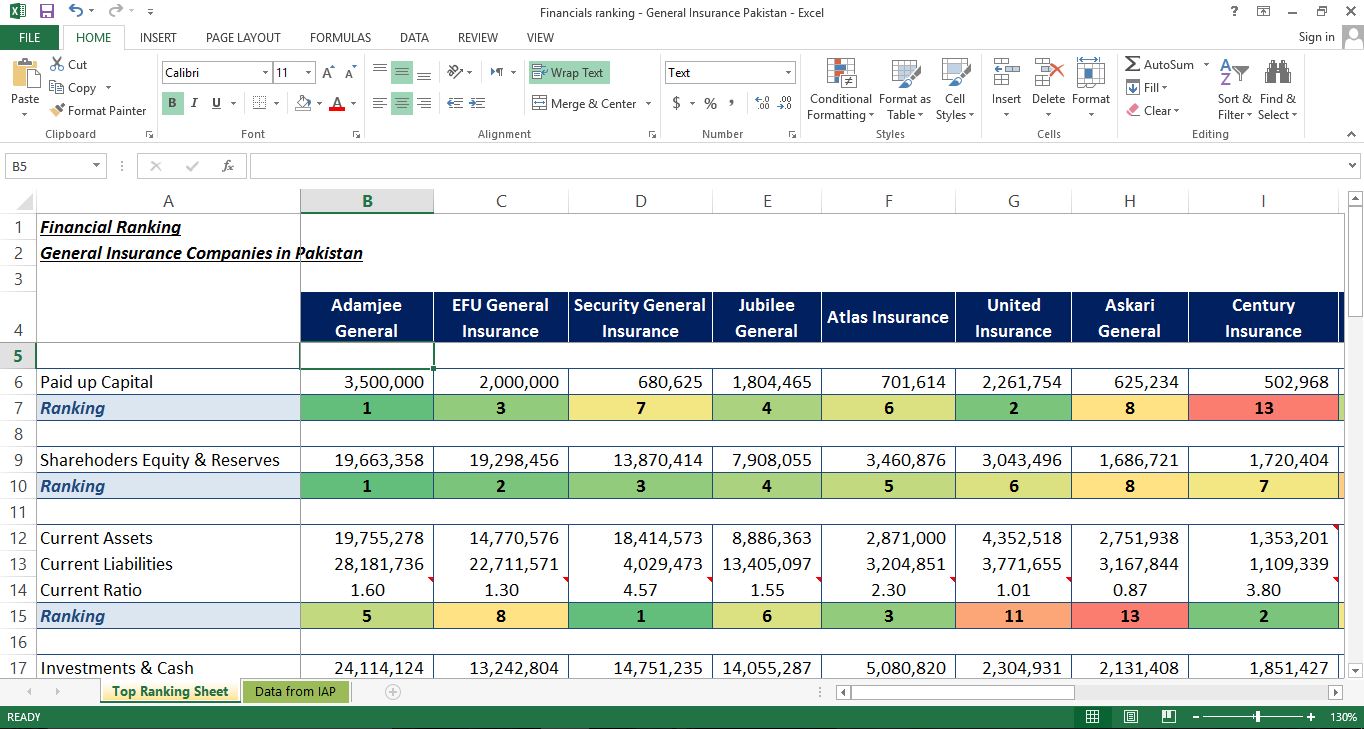 Insurance Panel - Financial Model - Eloquens