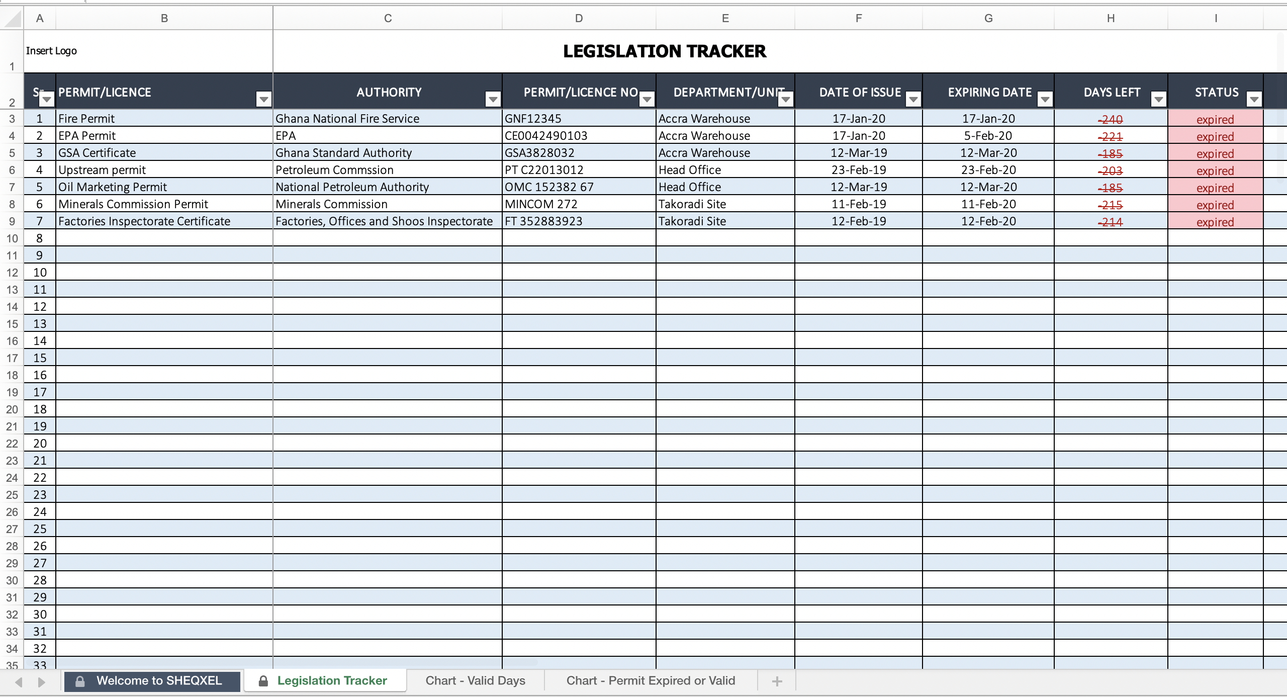 Legislation Tracker - Eloquens