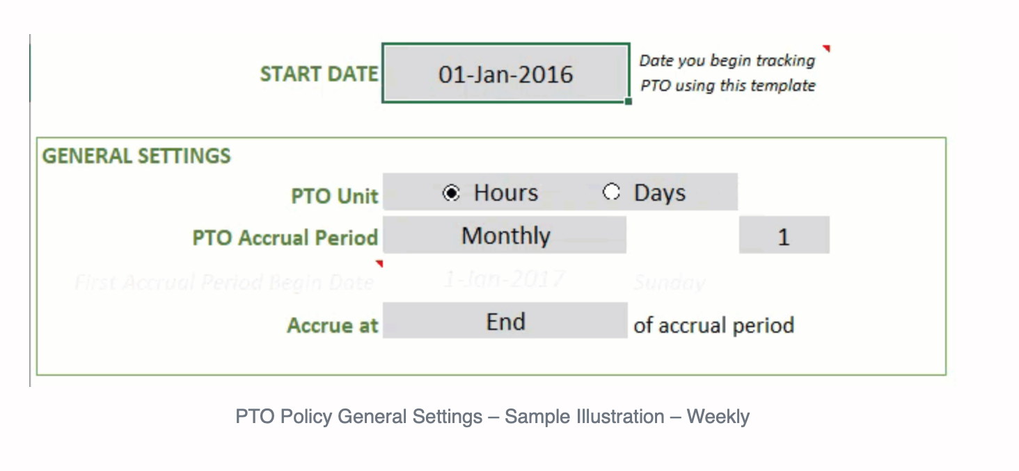 Small Business – Paid Time Off (PTO) Manager – Excel Template - Eloquens