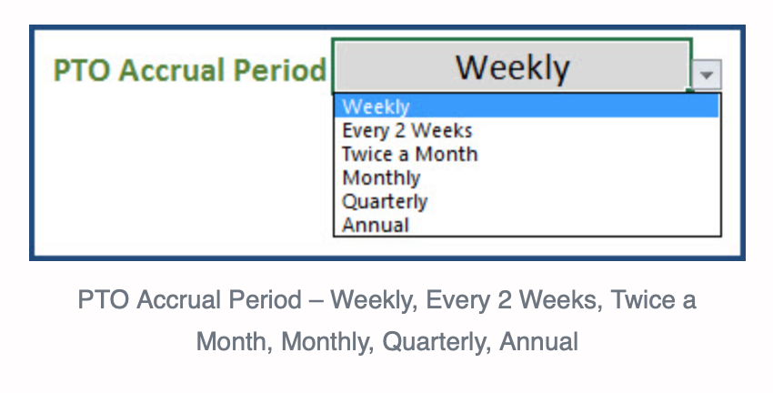 Small Business – Paid Time Off (PTO) Manager – Excel Template - Eloquens