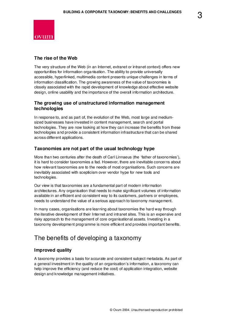 Building a corporate taxonomy: benefits and challenges - Eloquens