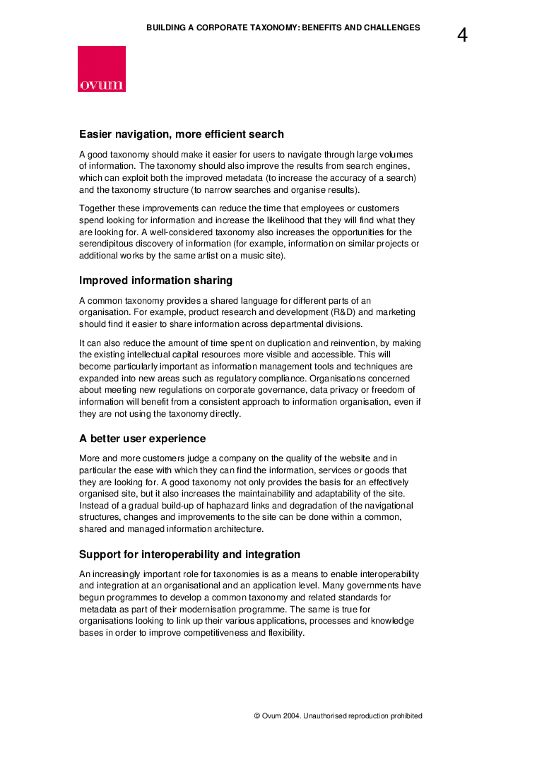 Building a corporate taxonomy: benefits and challenges - Eloquens