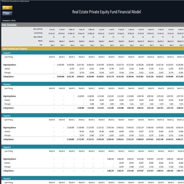 Real Estate Private Equity (REPE) Financial Model - Eloquens
