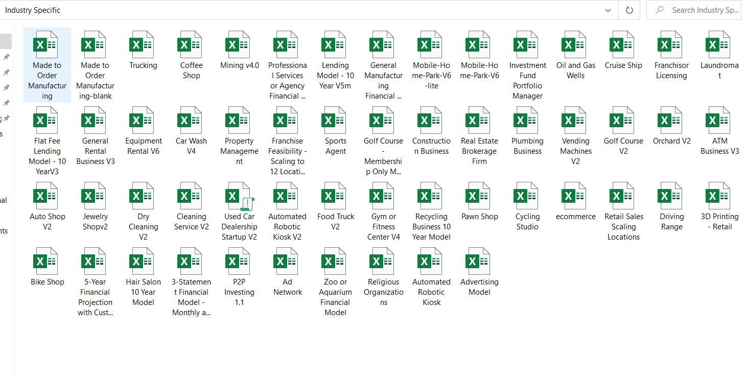 Financial Models (120+) - Useful and Usable Logic - Eloquens