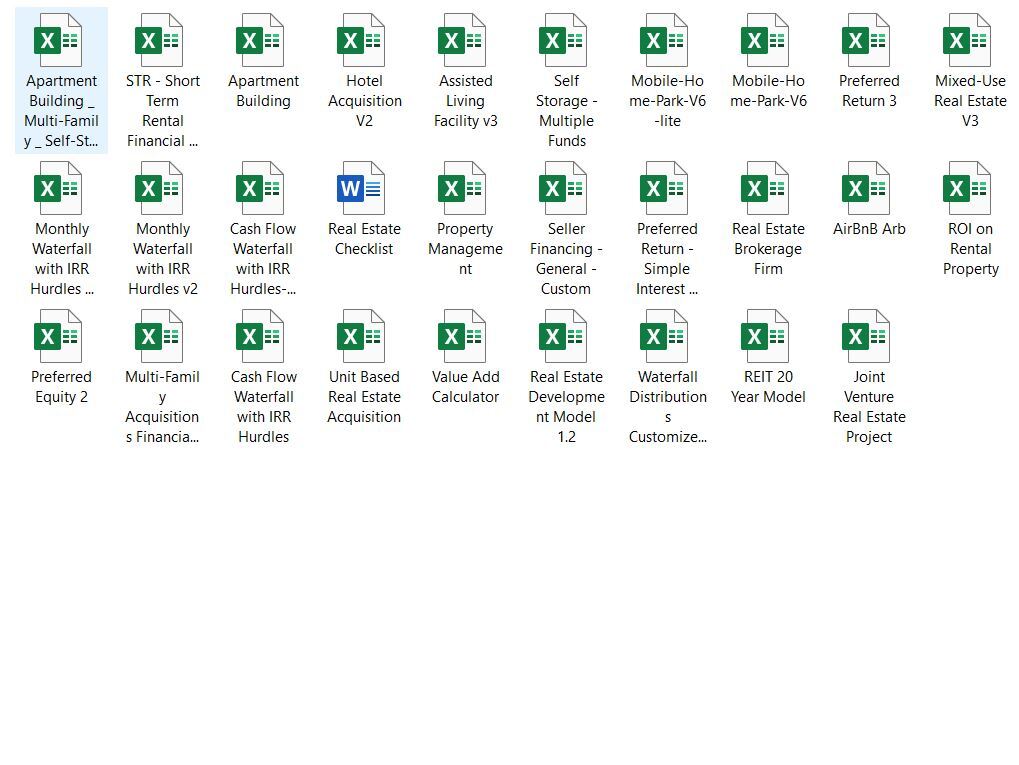 Financial Models (120+) - Useful and Usable Logic - Eloquens