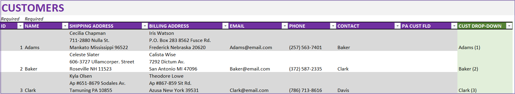 Invoice Manager Pro Excel Template for Small Business - Eloquens