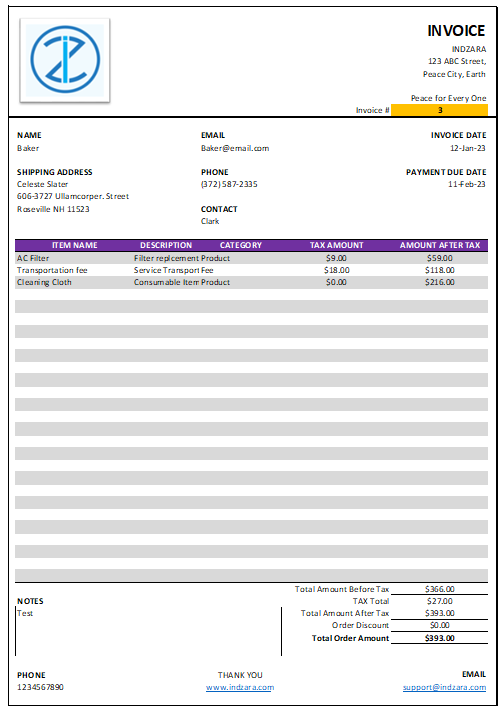 Invoice Manager Pro Excel Template for Small Business - Eloquens