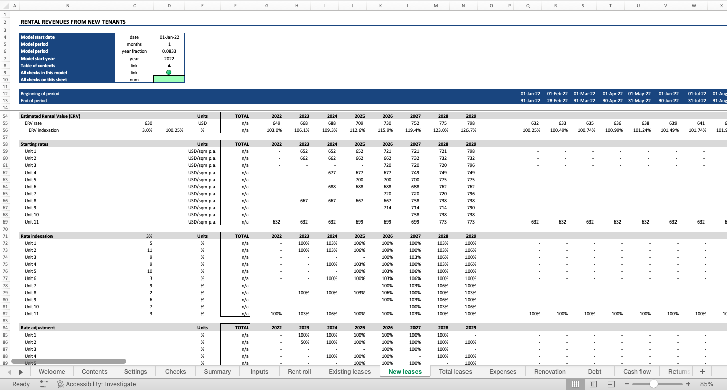 Real Estate Acquisition Financial Model - Eloquens