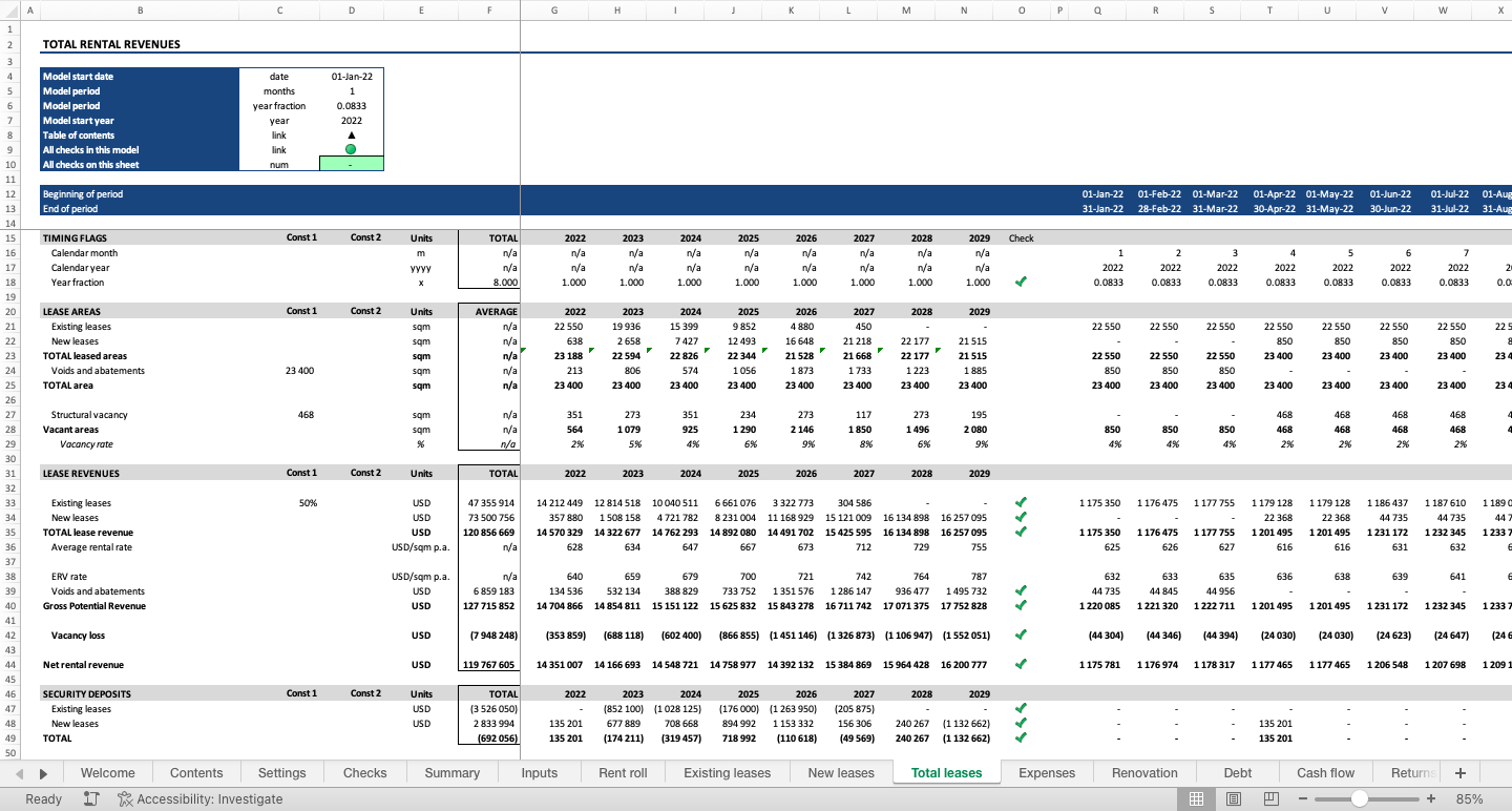 Real Estate Acquisition Financial Model - Eloquens