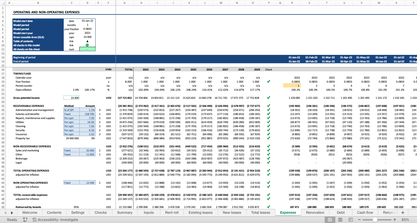 Real Estate Acquisition Financial Model - Eloquens