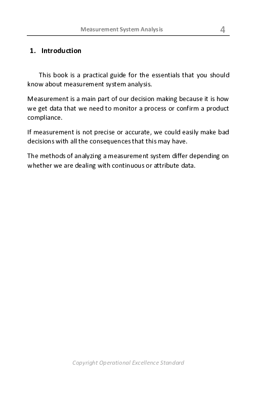 Measurement System Analysis (MSA) - Eloquens