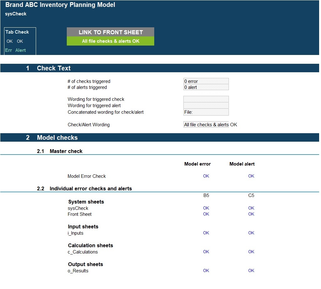 Inventory Planning & Reordering Excel Model - Eloquens