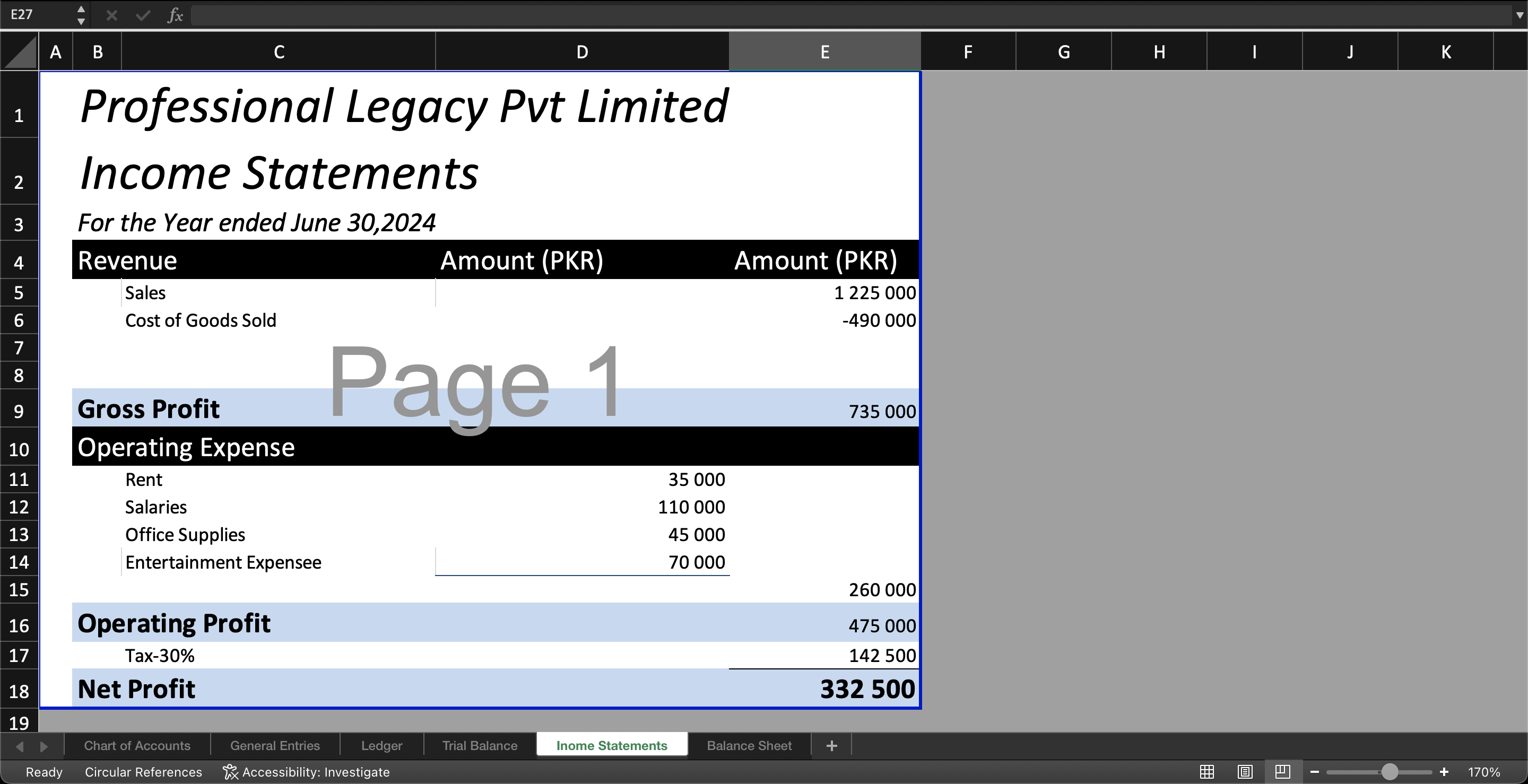 Mastering Financial Reporting: From Entries to Balance Sheets - Eloquens