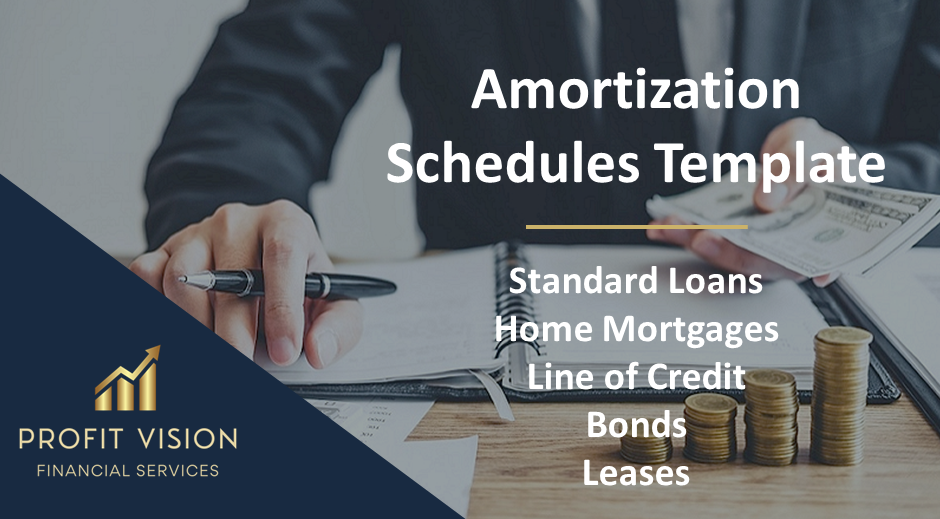 Amortization Schedules Template (Loans, Mortgages, LC, Bonds, Leases) - Eloquens